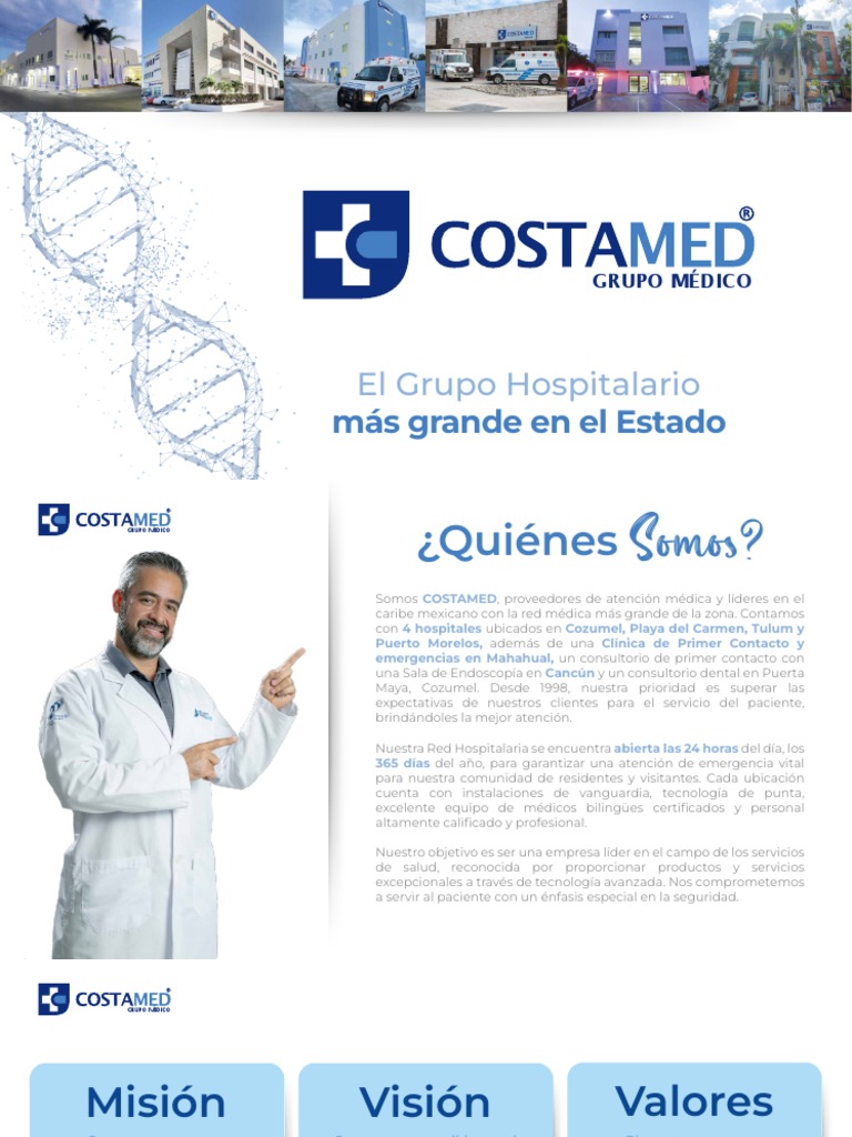 ADN Costamed | PDF | Hospital | Imagenes medicas