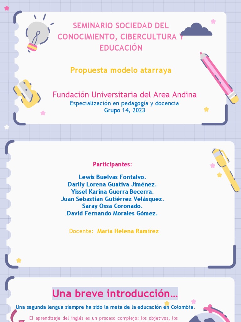 Modelo Atarraya 2023 | PDF | Maestros | Enseñando