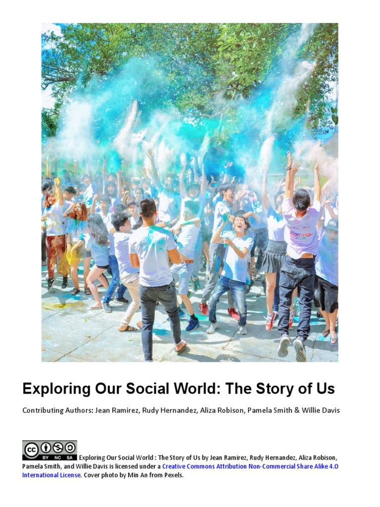 SOC 2510 Textbook - Exploring Our Social World - The Story of Us | PDF