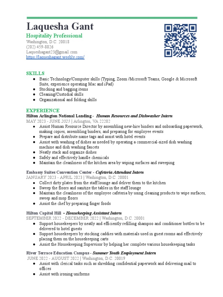 Laquesha G | Download Free PDF | Housekeeping | Home