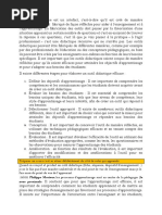 La Fiche Pedagogique Outil Essentiel de Lenseignement | PDF