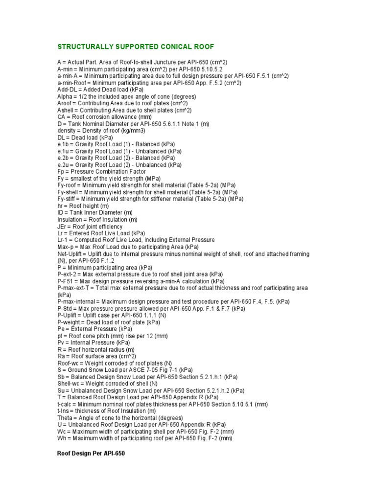 Structurally Supported Conical Roof | PDF | Column | Elasticity (Physics)