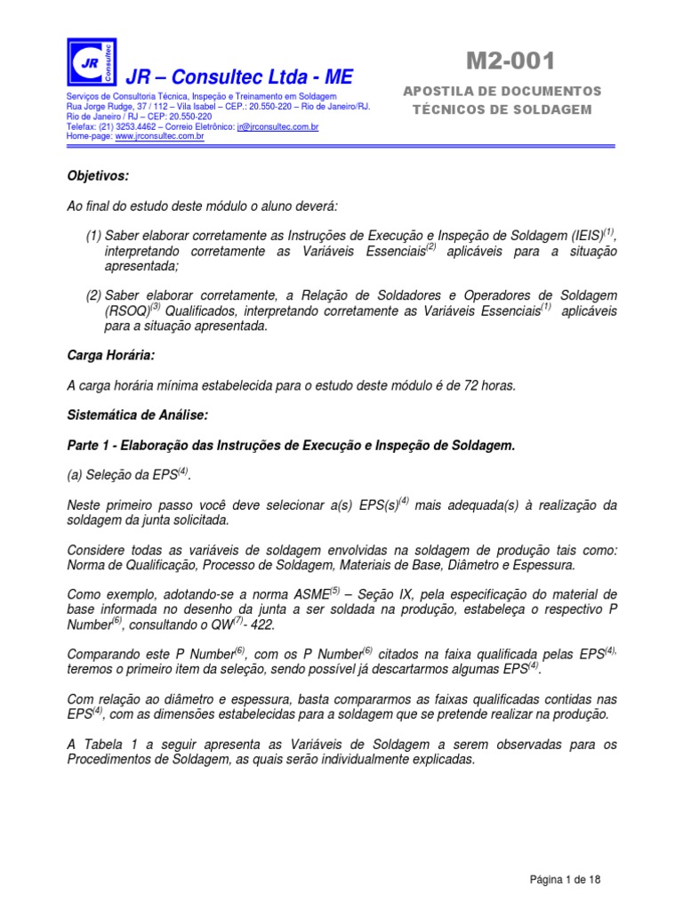 M2-001 Inspetor N2 de Solda Modulo 5 | PDF