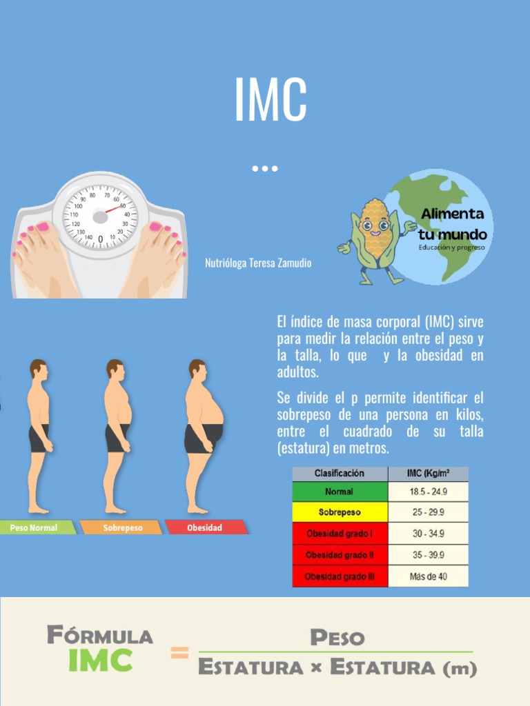 IMC: Evaluación de Peso y Salud | PDF
