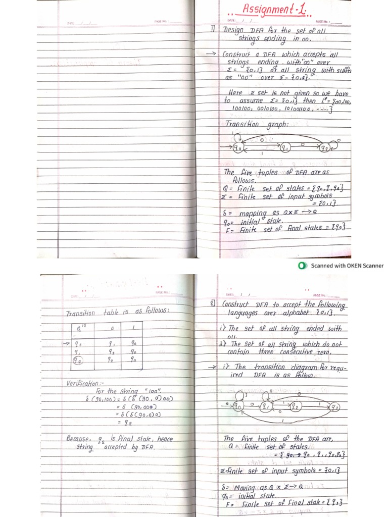 Toc Assignment 1y Pdf 