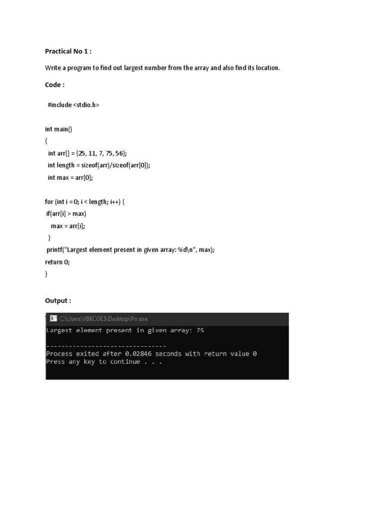 Ds Practical Print | PDF | Computer Science | Software Development Ds Practical Print | PDF | Computer Science | Software Development