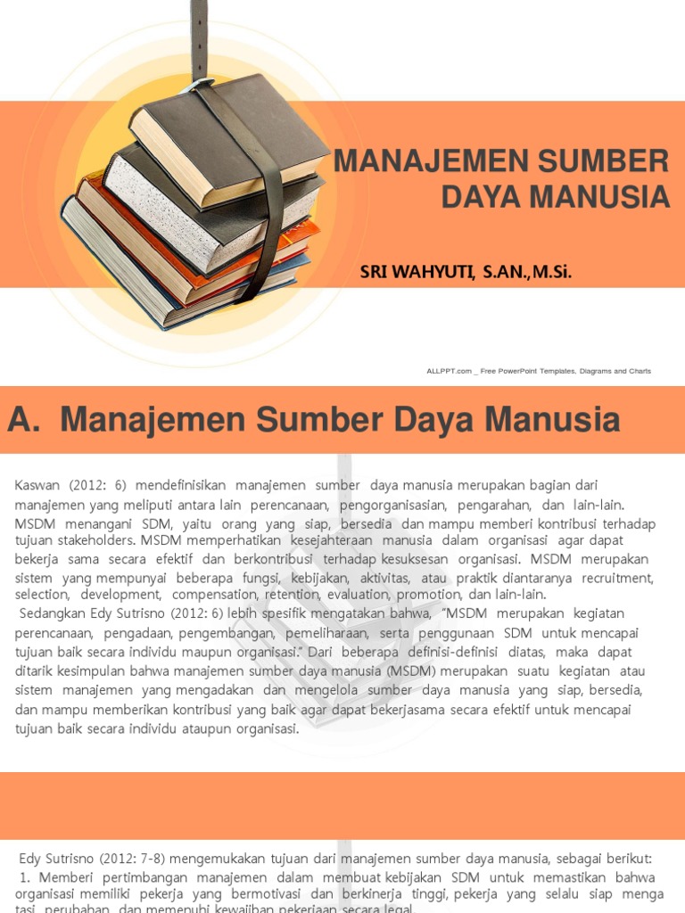 Sesi 2. FUNGSI-FUNGSI MSDM DAN TUJUAN MSDM | PDF