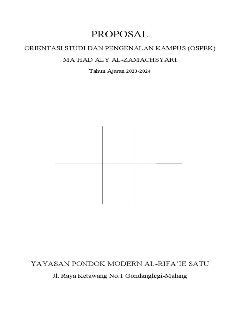 Proposal OSPEK MA | PDF