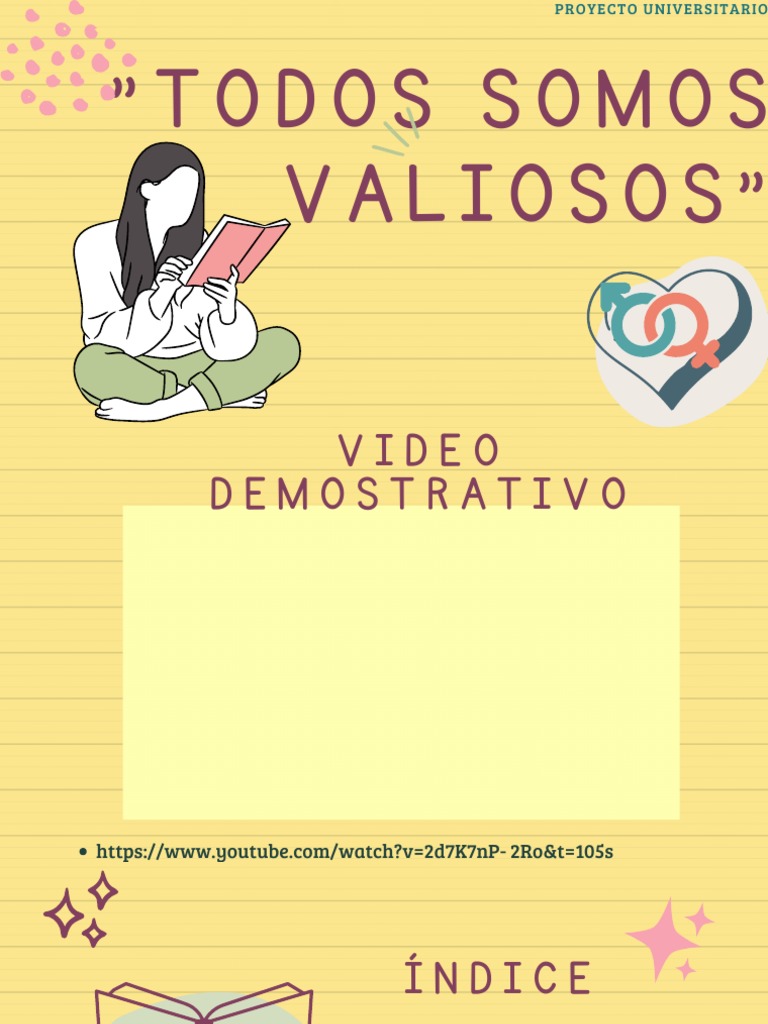 Todos Somos Valiosos | PDF