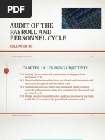 Lecture - 7 - Audit of The Payroll and Personnel Cycle | PDF | Payroll | Payroll Tax