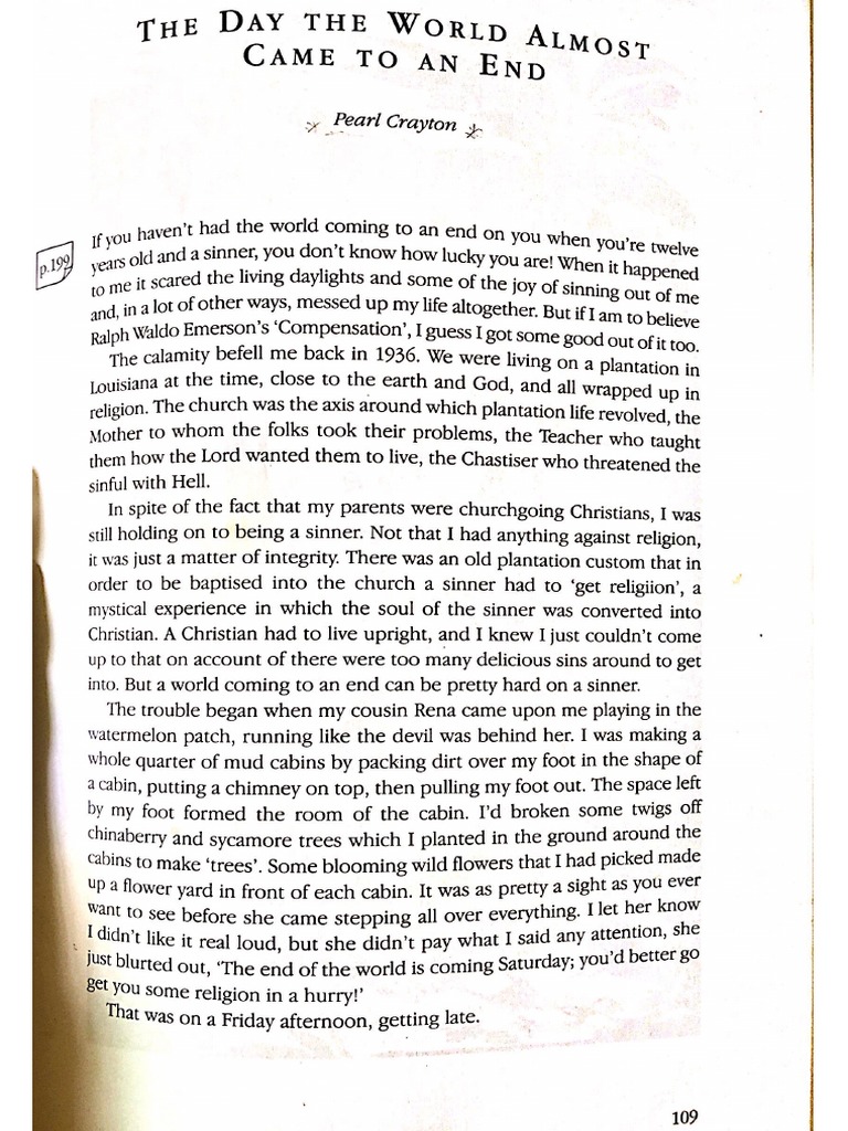 The Day The World Almost Came To An End | PDF