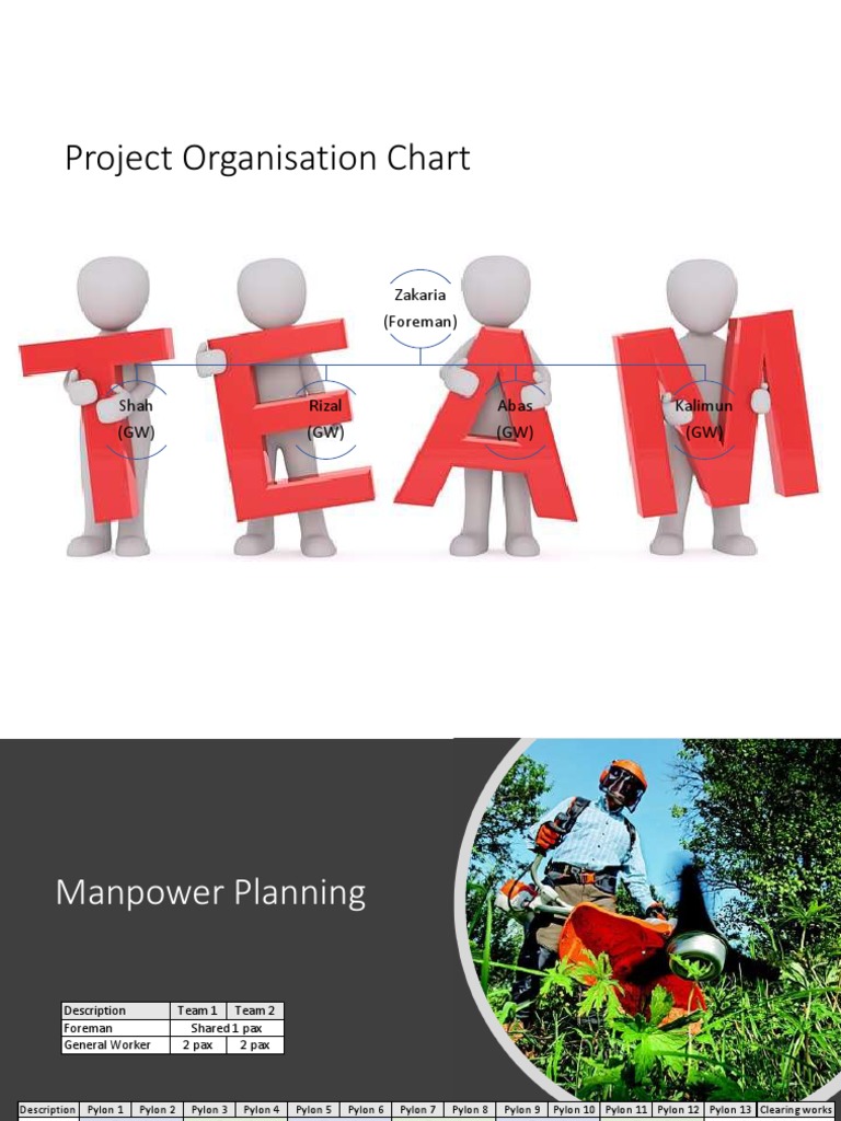 4.2 Org Chart & Manpower Planning | PDF
