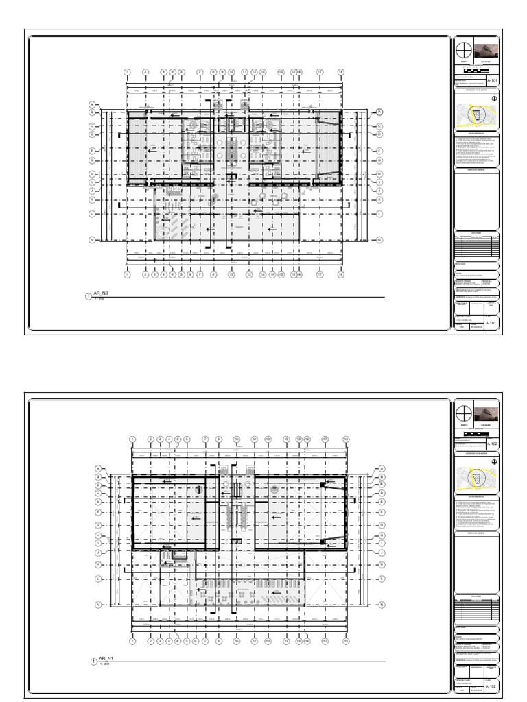 Planos Estructurales del Cenart | PDF