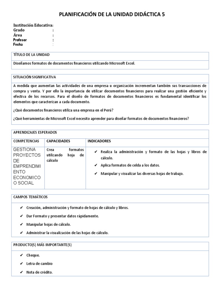 Ept 5 Unidad | PDF