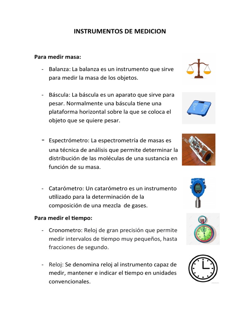 Instrumentos de Medicion | PDF