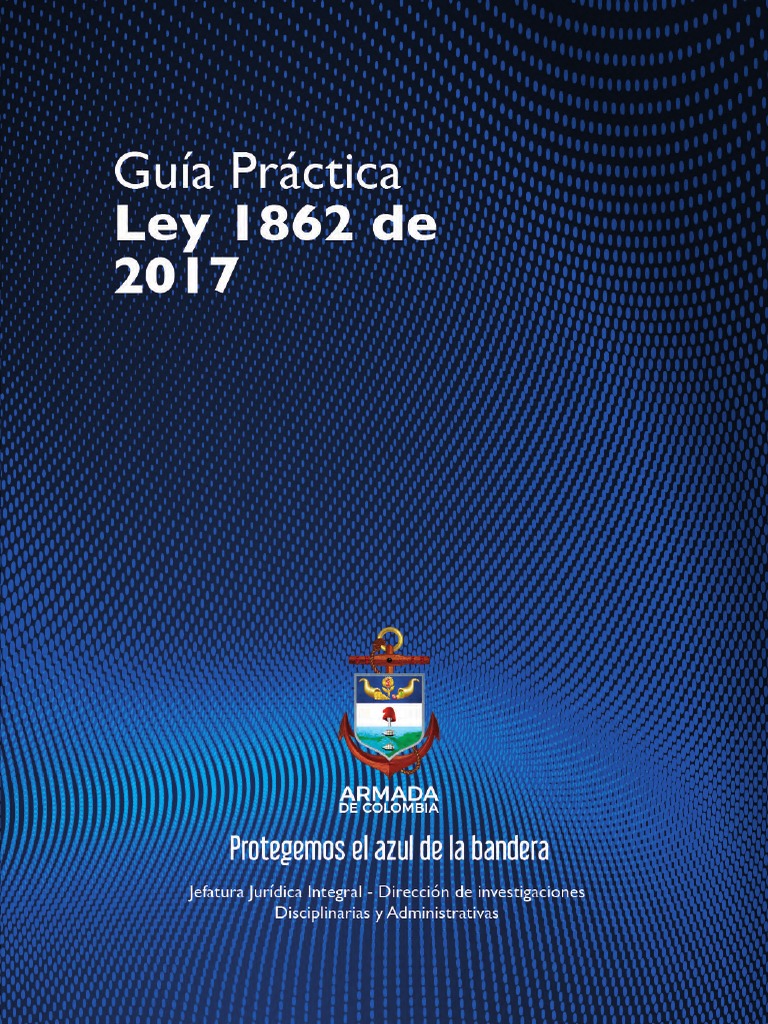 Guía Práctica Ley 1862 | PDF | Disciplinas | Militar