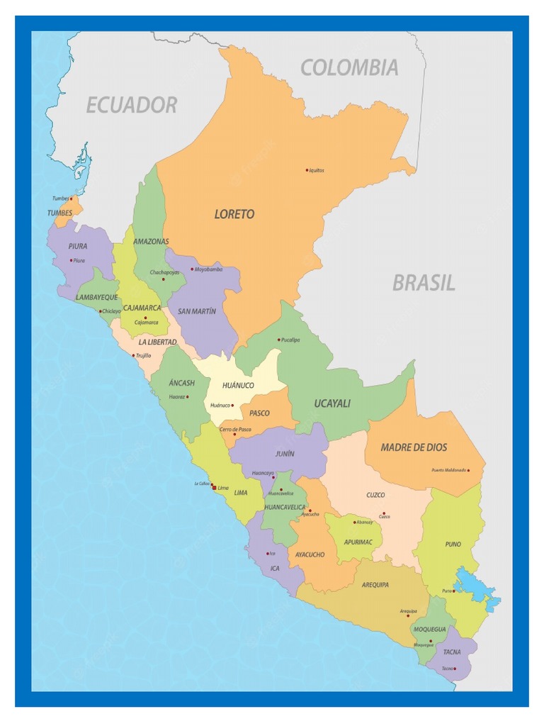 Mapagrama Del Peru | PDF