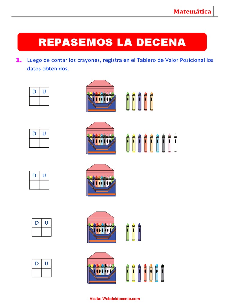 Repasemos La Decena | PDF | Matemáticas