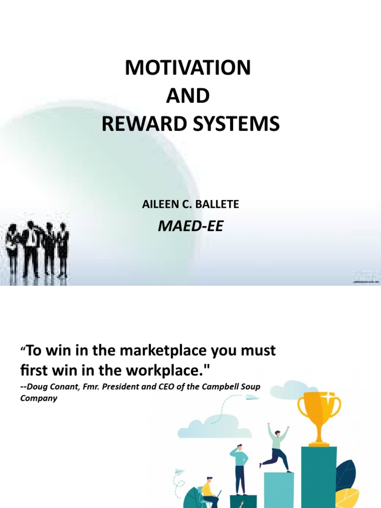 Motivation and Reward Systems | PDF