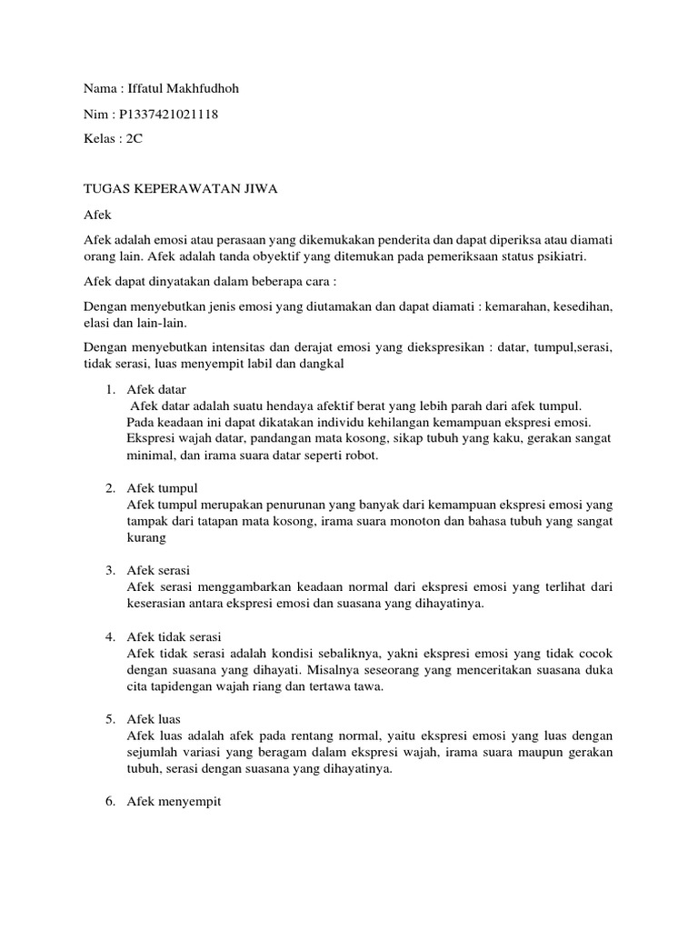 15 - 2C - Iffatul M (Afek) | PDF