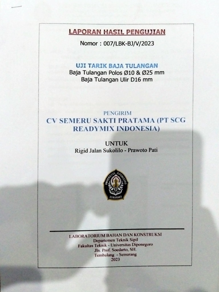 Hasil LAB Besi | PDF