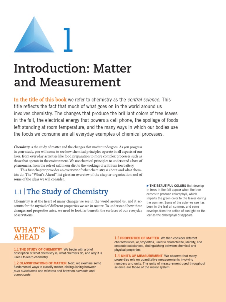 Chemistry - The.central - Science.13.edition Chapter 1 2 | PDF