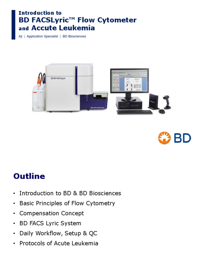 Pre Training Discussion - BD FACSLyric | PDF | Flow Cytometry | Medical Specialties