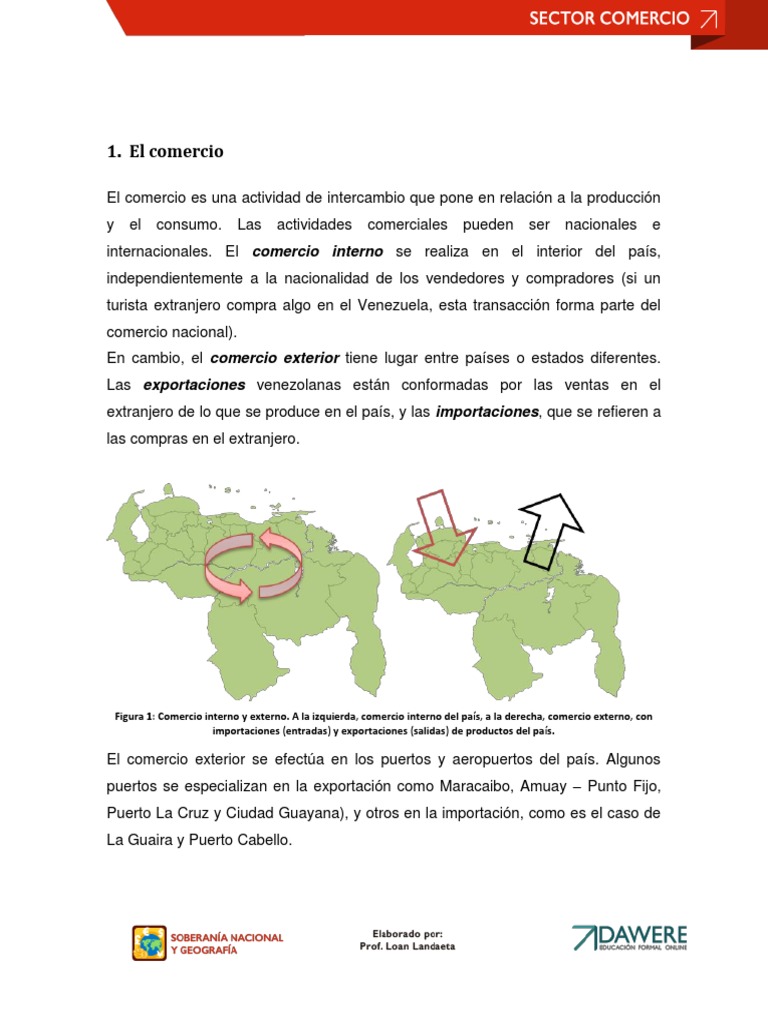 El Comercio | PDF | El comercio internacional | Venezuela