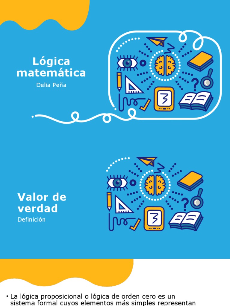 Clase 8 - Unidad I. Operaciones Lógicas. Valor de Verdad. Términos Lógicos | PDF | Proposición ...