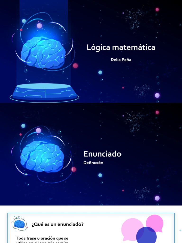 Clase 6. Unidad 1. Operaciones Lógicas. Enunciado. Razonamiento ...
