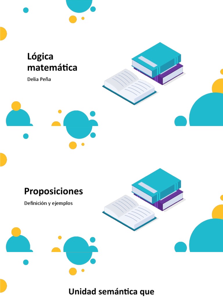 Clase 7. Unidad I. Proposiciones. Proposición Simple. Proposición ...