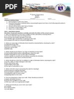 Tle - 9 - Module 1 - Quarter 3 | PDF | Nail (Anatomy)