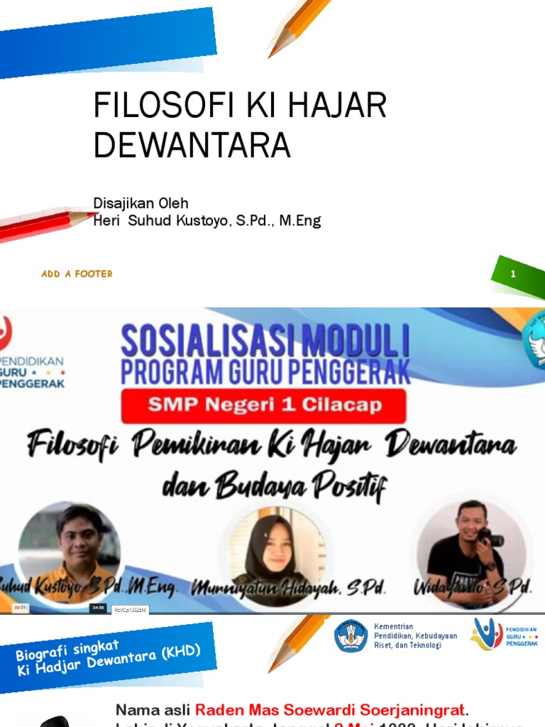 Sosialisasi Filosofi KHD | PDF