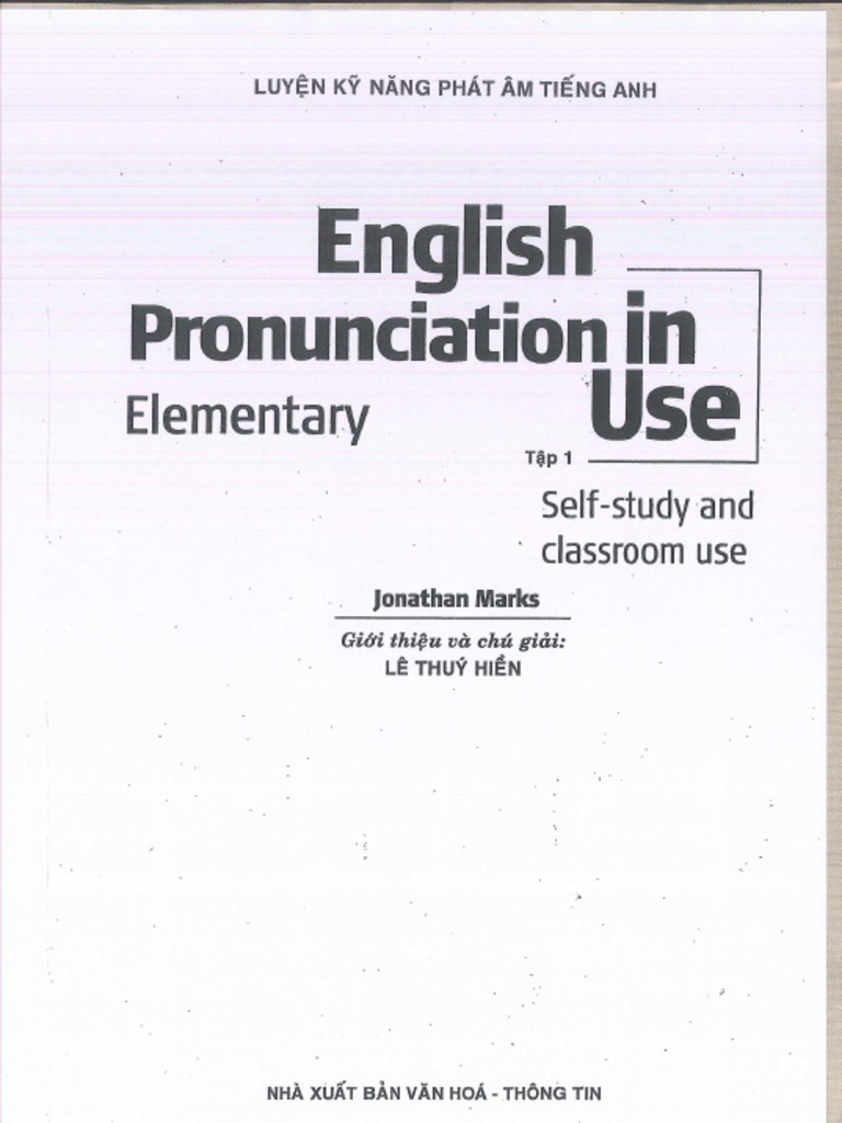 Pronunciation in Use. Song NG | PDF