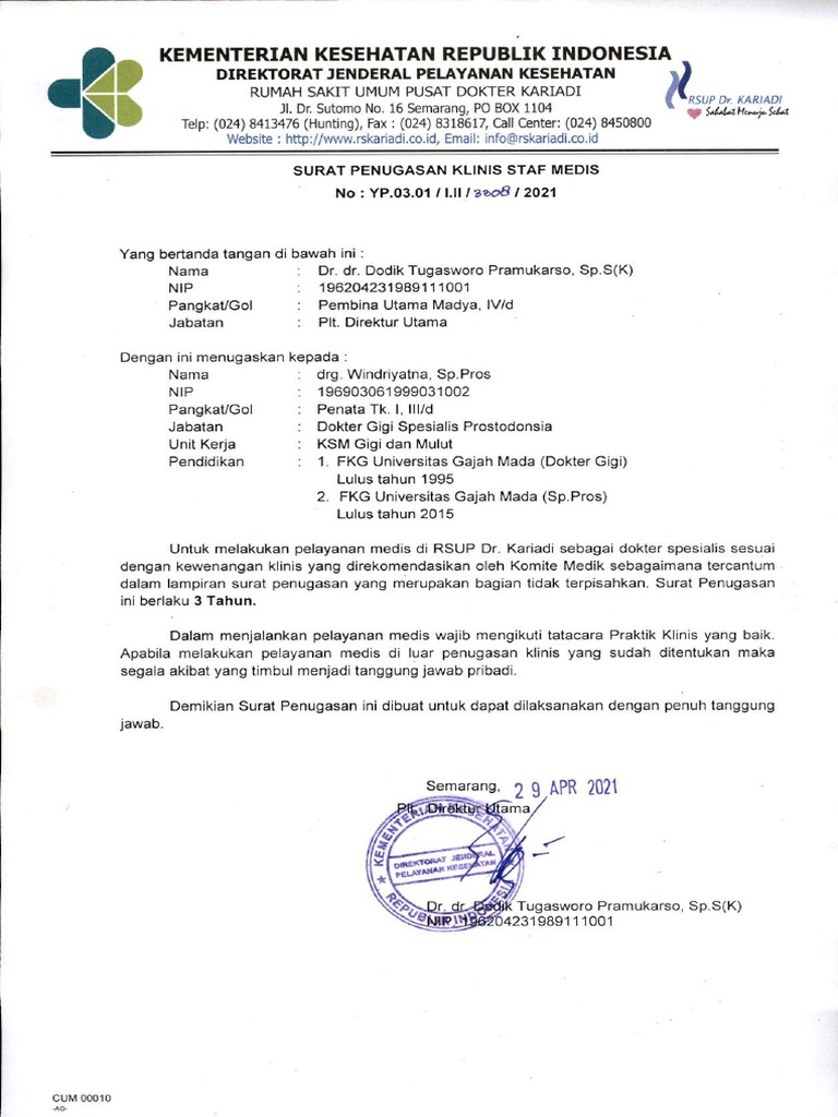 DRG Windriyatna, SpPros | PDF