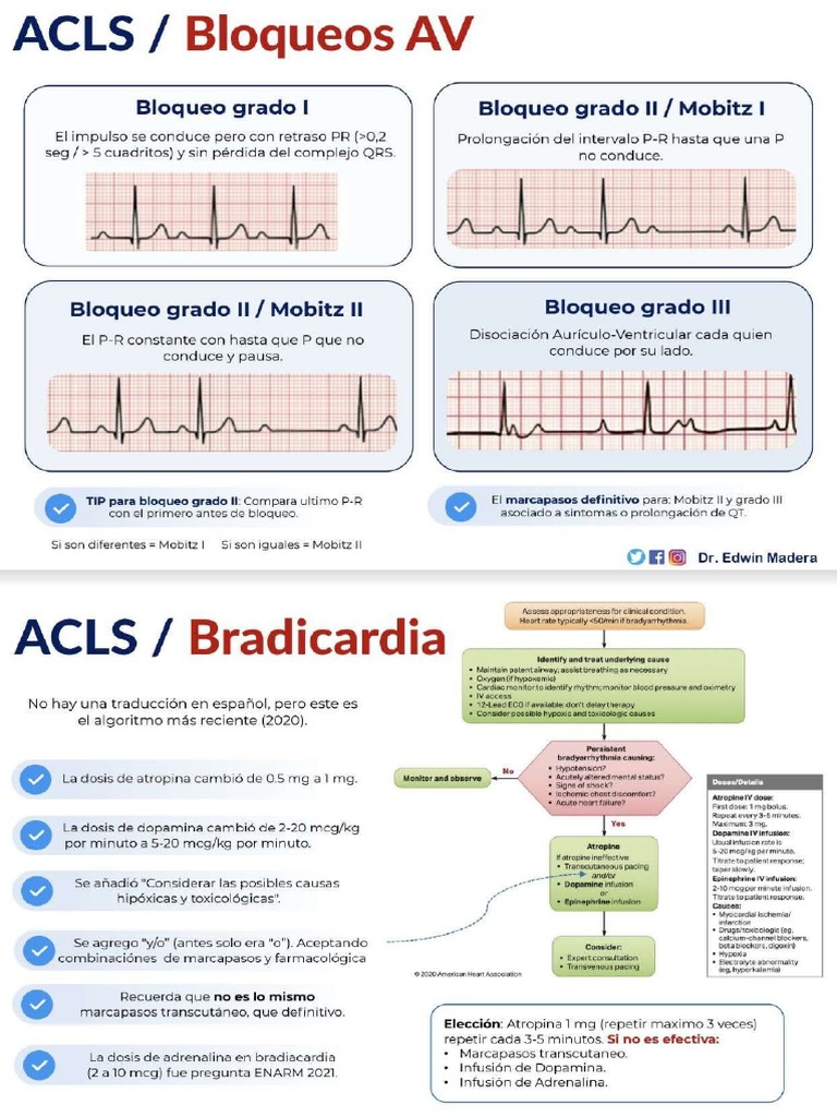 Flashcards ACLS | PDF