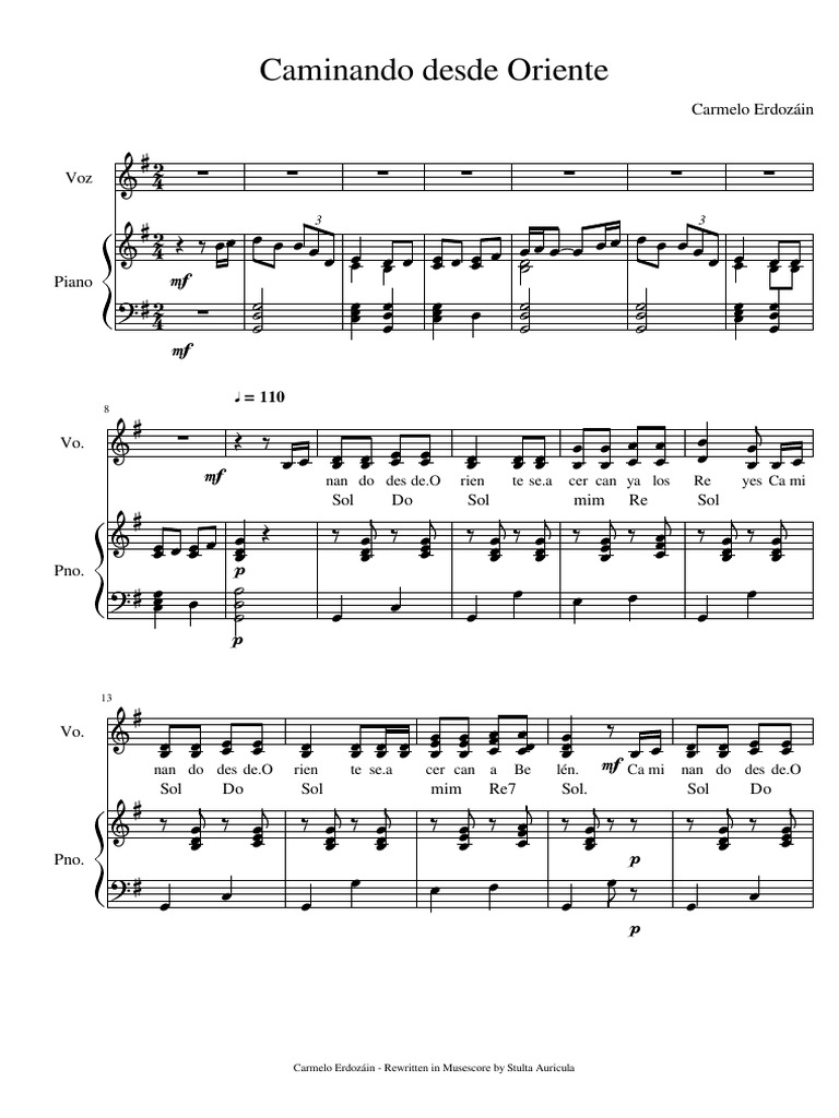 Caminando Desde Oriente | PDF