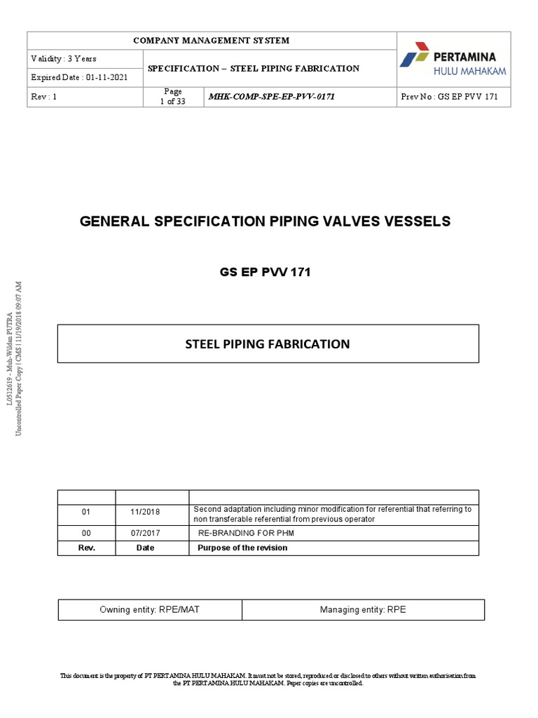 MHK Comp Spe Ep PVV 0171 | PDF