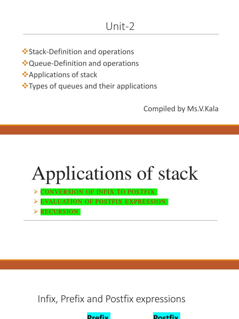 DS-Application of Stack | PDF | Queue (Abstract Data Type) | Software Engineering