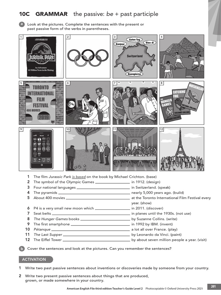 AEF3e Level 2 TG PCM Grammar 10C | PDF