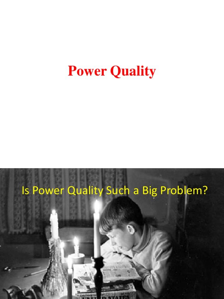 Unit 1 Introduction To Power Quality Pdf Capacitor Distortion