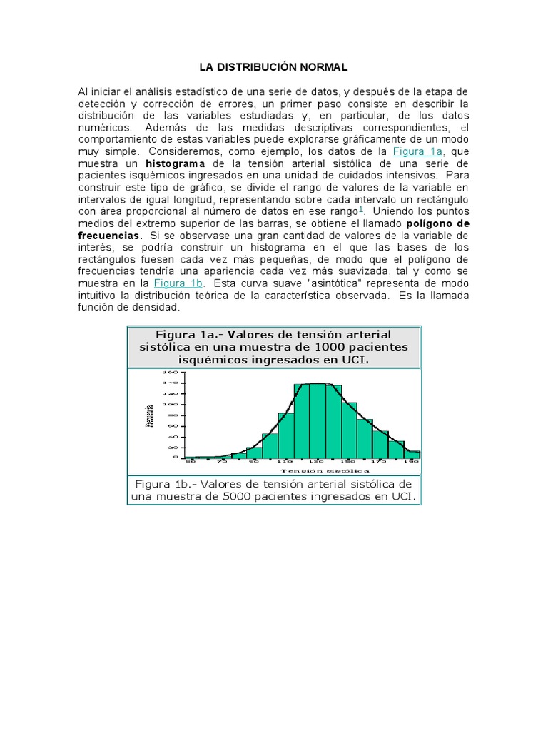 LA DISTRIBUCIÓN NORMAL | PDF | Distribución normal | Media