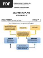 QUARTER-1-EFDT - MATH 10 Learning-Plan | PDF | Learning | Summation
