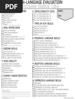 Pre-Vocational Skills Checklist For Students With Low Incidence ...