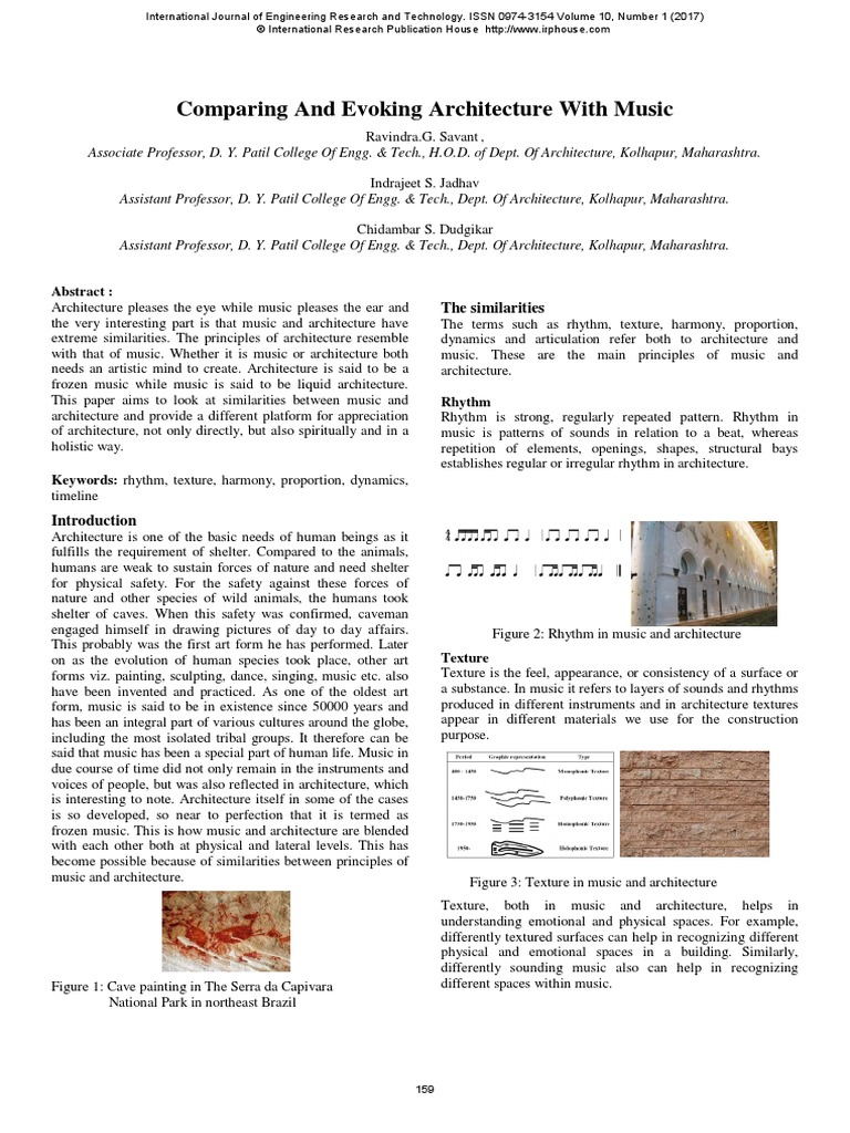 Music and Architecture: A Comparative Study | PDF