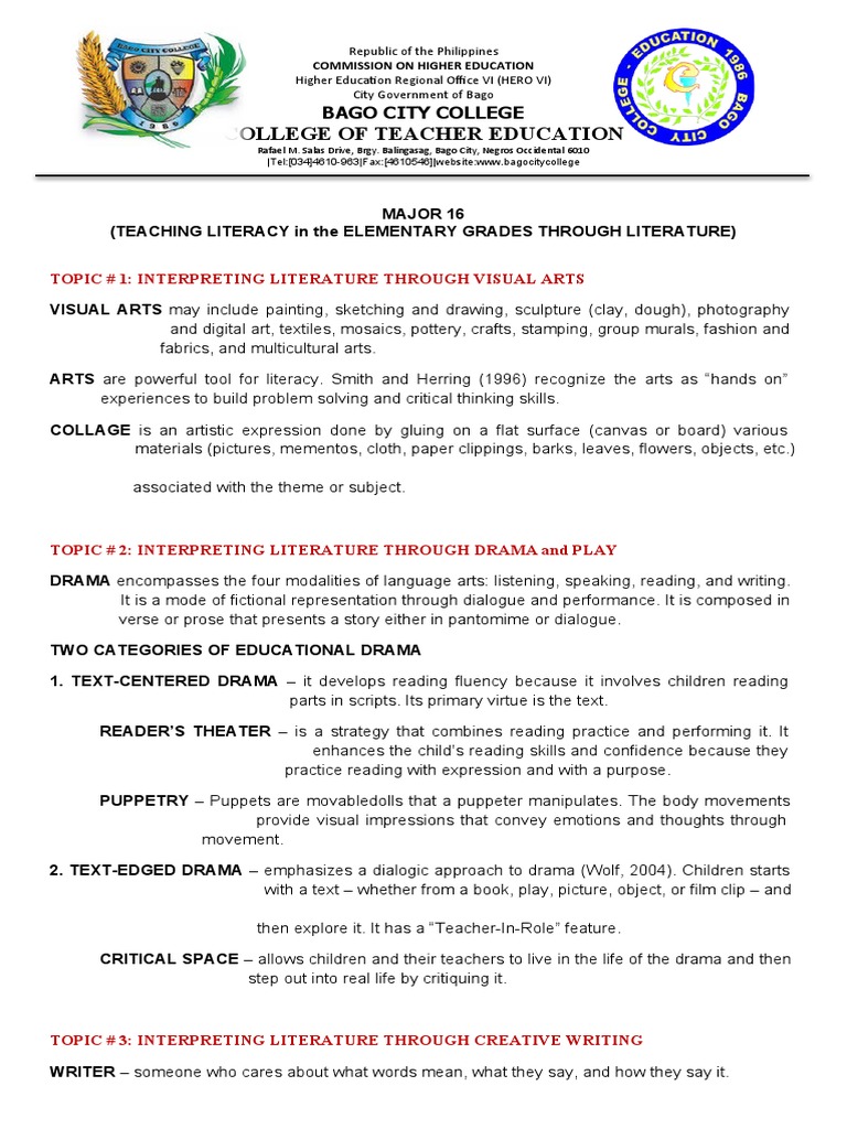 FINAL-HANDOUTS MAJOR-16 Edited | PDF | Reading Comprehension | Learning