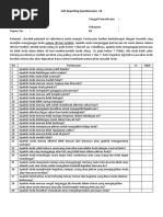 Self Reporting Questionnaire 29 (SRQ 29) | PDF | Pengembangan Diri ...