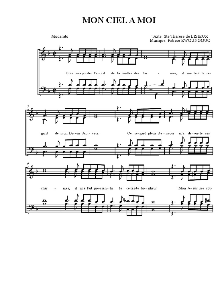 Mon Ciel A Moi Part | PDF