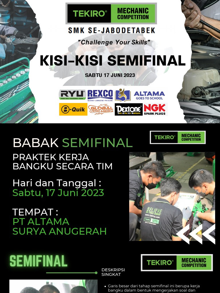 Kisi-Kisi Semifinal | PDF | Bisnis | Komputer