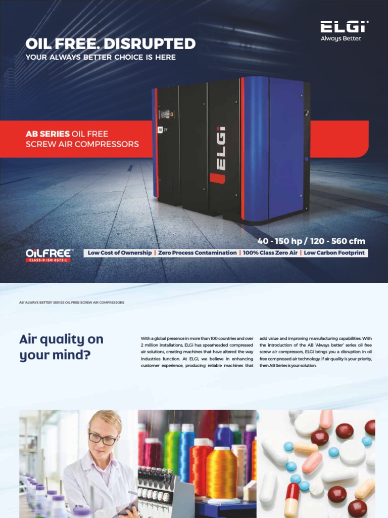 ELGI - AB Series Brochure - Read Mode | PDF